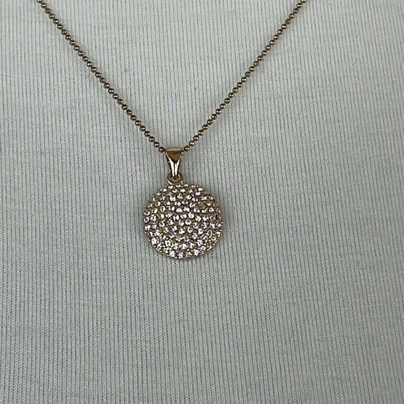 Talbots | Jewelry | Talbots Rhinestonegold Necklace | Poshmark
